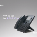 iPECS 1030i 전화기 사용 설명 영상 - IPECS
